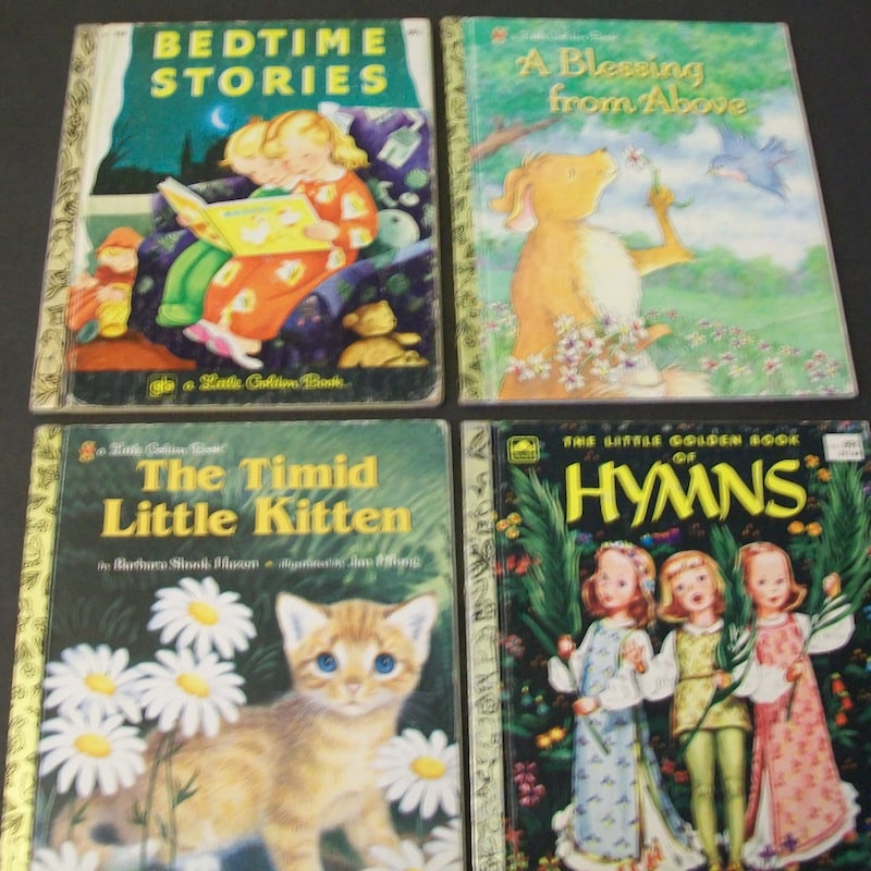 Golden Books Vintage - Etsy