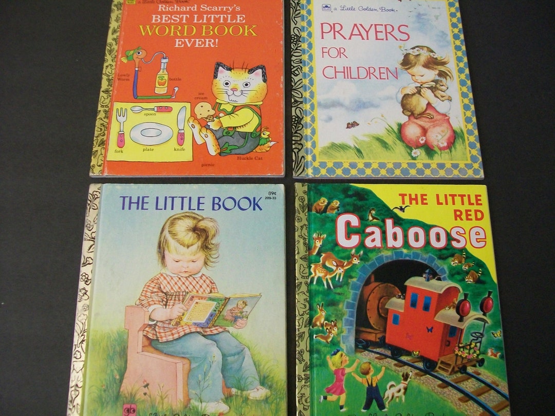 Little Golden Books, Vintage Children's Books, Classic Kid's Story Book ...