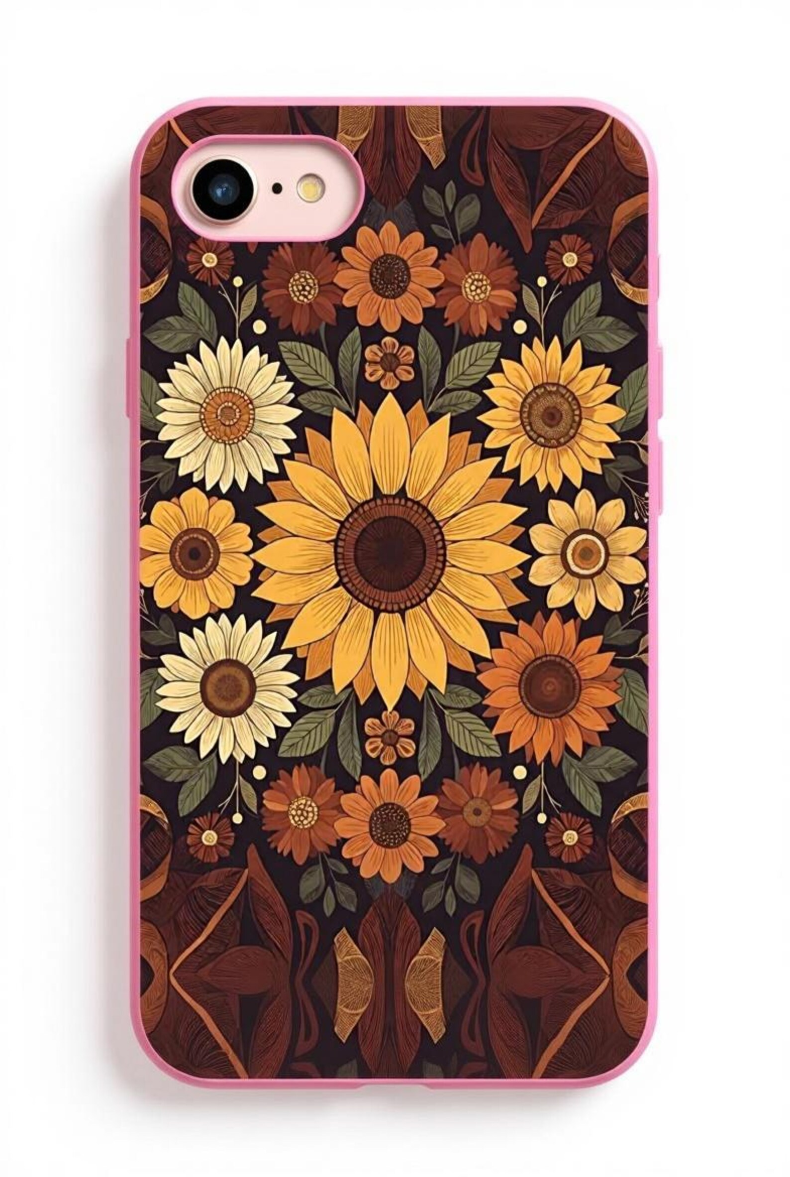 Autumn Radiance – Rustic Sunflower Floral Art Print - Etsy