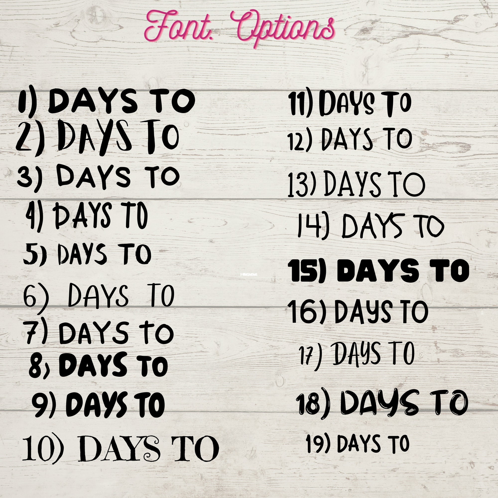 Days Until Disney | Disney Countdown| Disney Magnet | Disney Gift ...