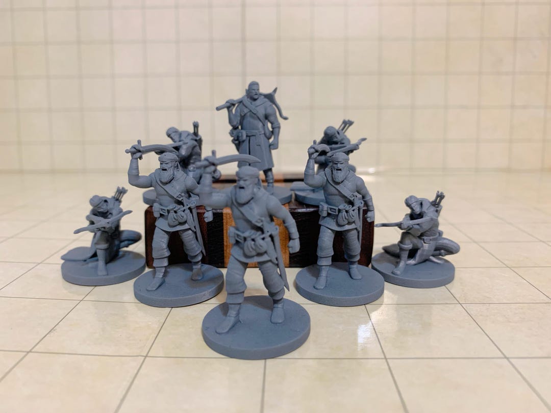 Bandit Ambush Crew – Ranged Encounter Set | 3D Printed Tabletop RPG ...