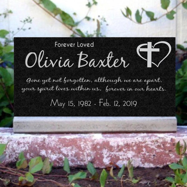 Human Memorial Stone - Etsy