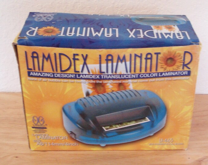 LAMIDEX Laminator Model LX-465. - Etsy