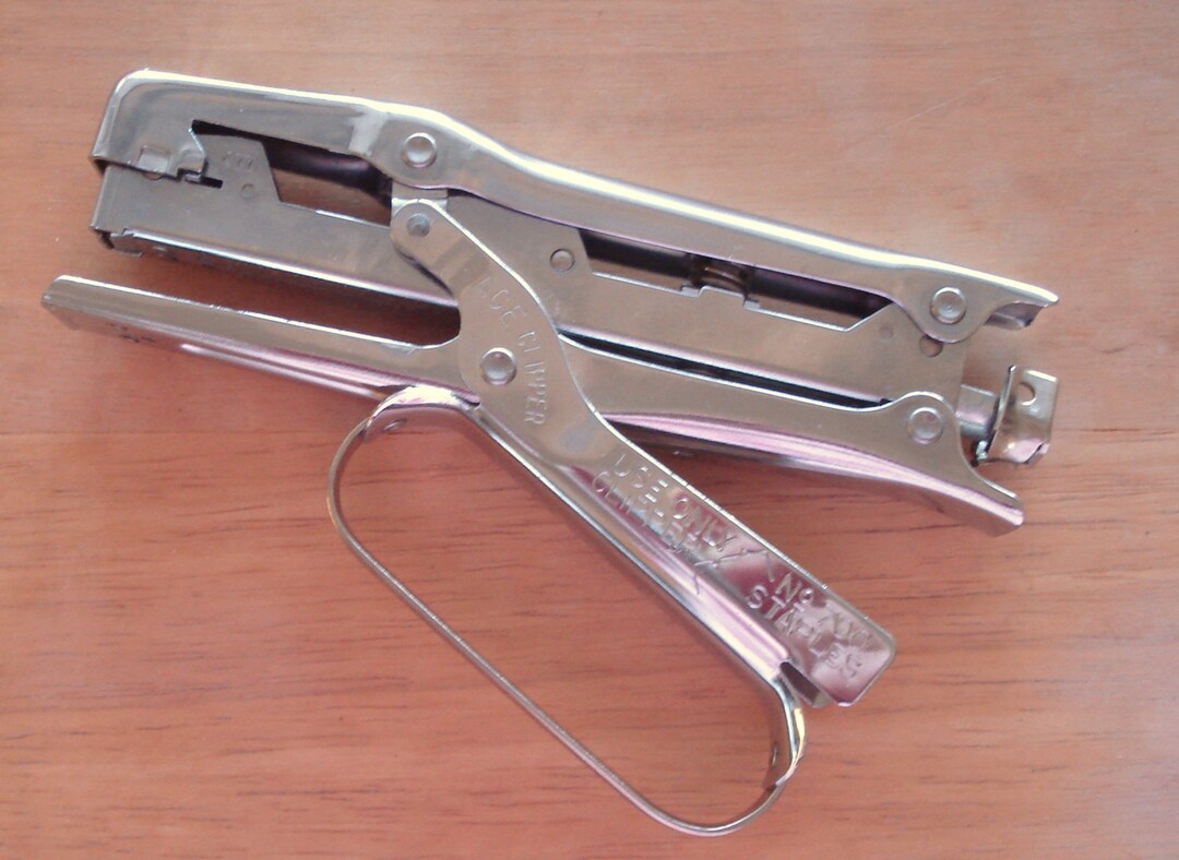 Vintage ACE CLIPPER Model 702 Industrial Heavy Duty Stapler. - Etsy