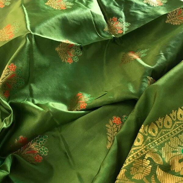 Indian Silk Fabric - Etsy
