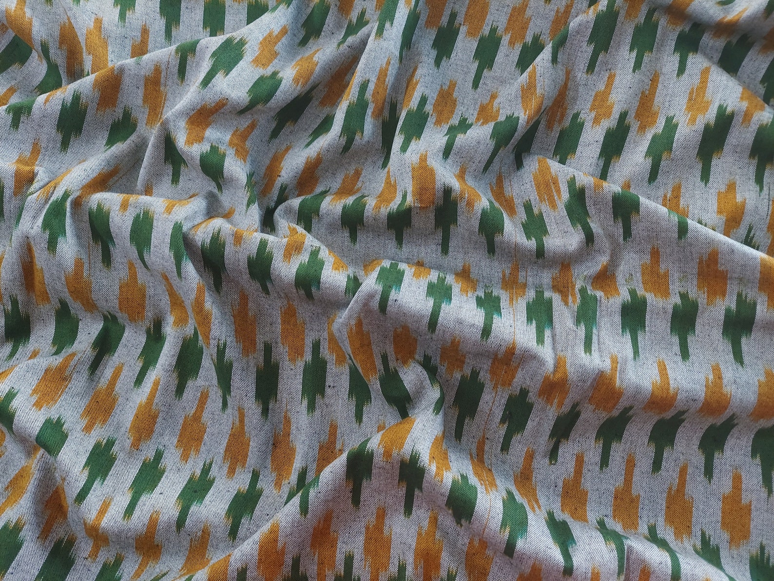 Ikkat Design 100% Fine Cotton Fabric-indian Traditional - Etsy