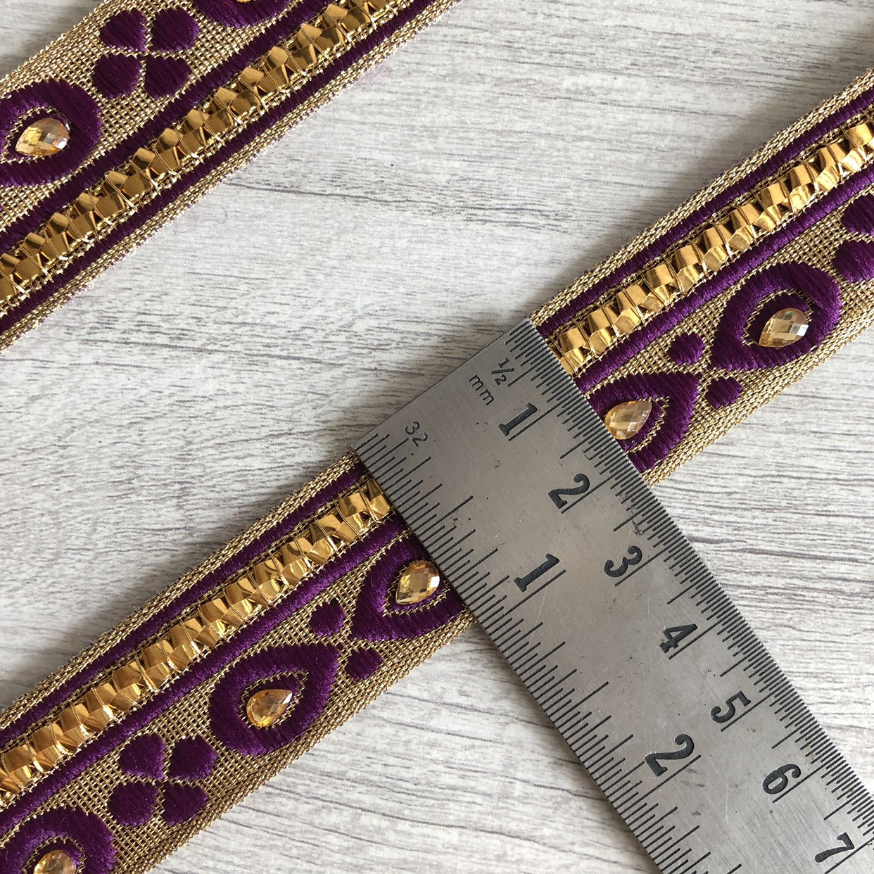Wholesale Indian Lace Trim By The Yard embroidered Ribbon | Etsy