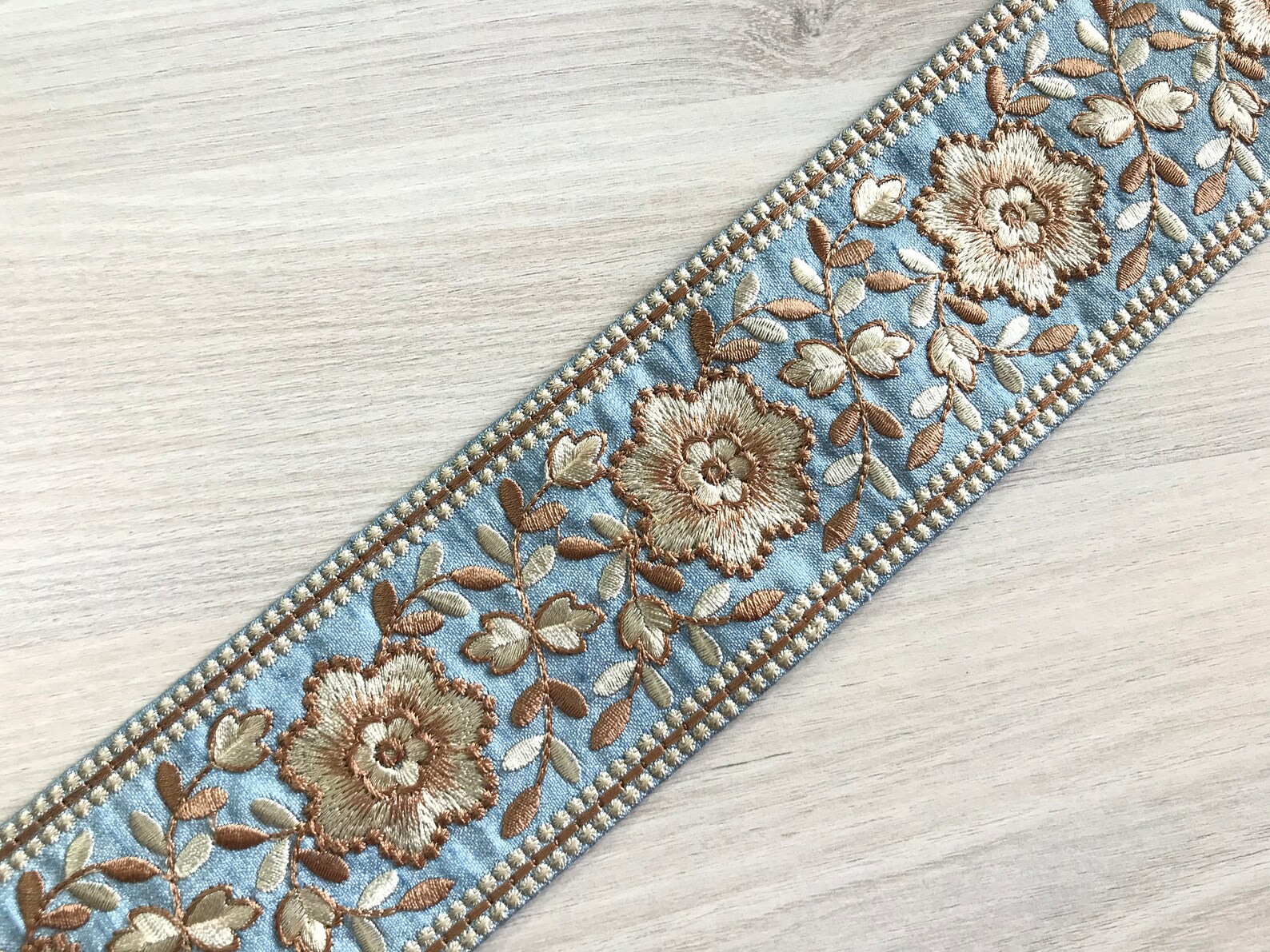 Silk Sari Fabric Trim-multi Colour Embroidered Sari - Etsy