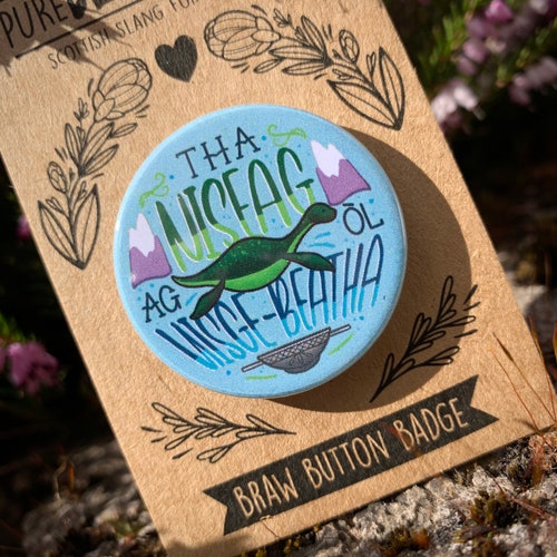 Scots Gaelic Duolingo Button Badges - Etsy