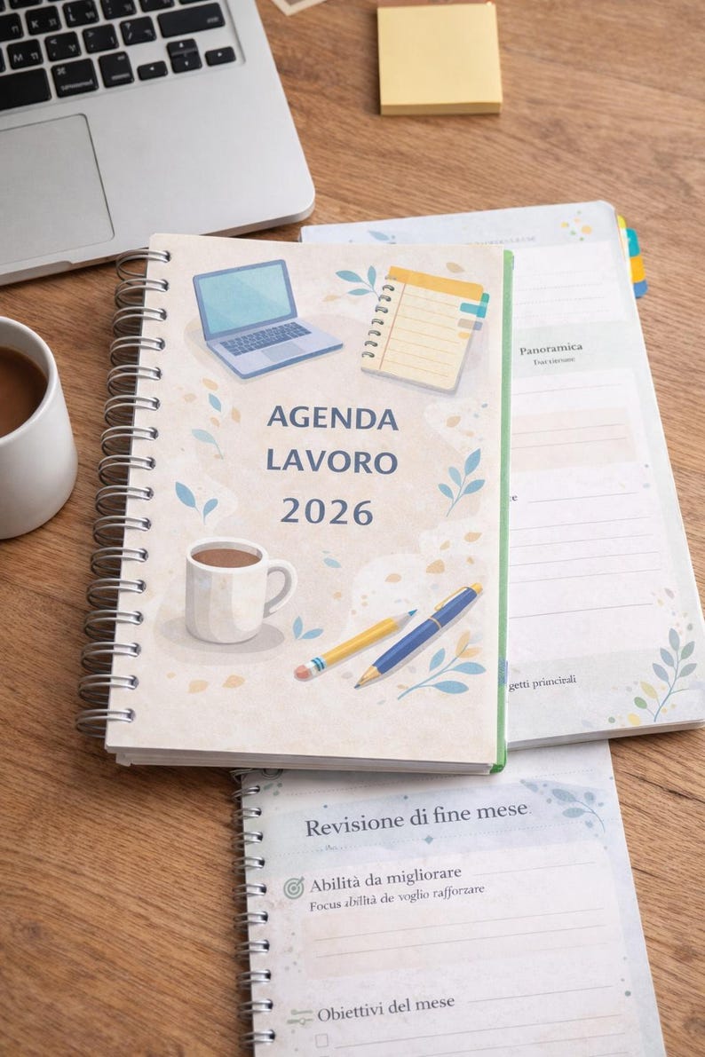 2026 A5 Work Agenda – Professional Weekly Planner – Printable PDF in ...