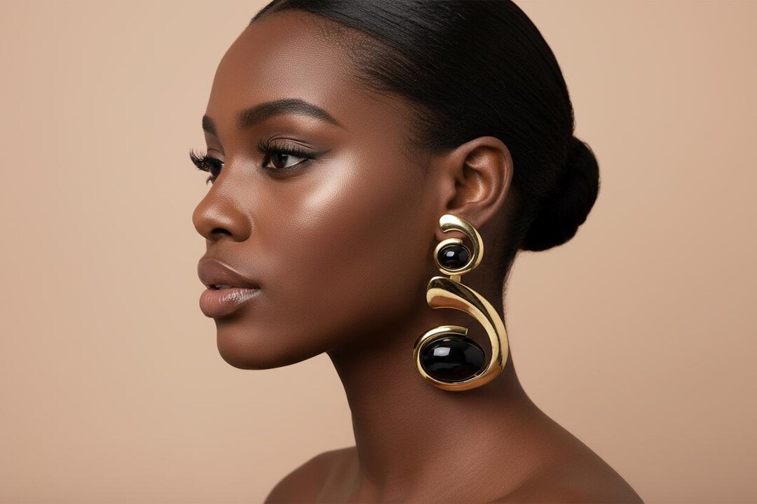 Draya Statement Earrings - Etsy