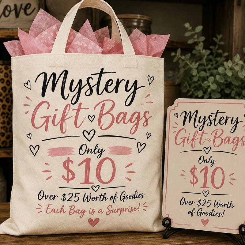 Mystery Bag Ideas - Etsy