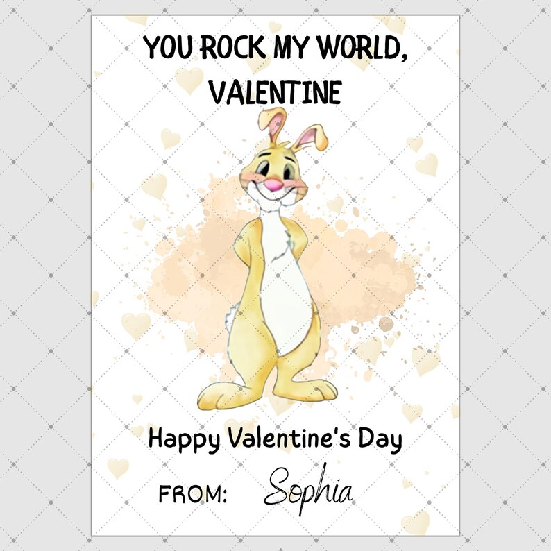 Editable Winnie the Pooh Valentine Cards | Printable Pooh & Friends ...
