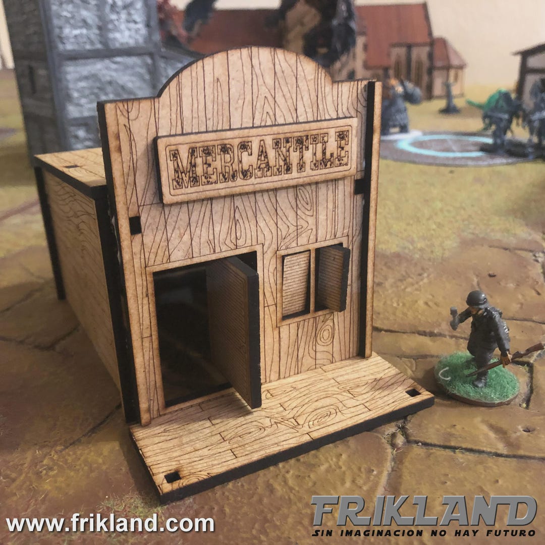 Old West House for Bolt Action - 28mm Scale - Etsy Canada