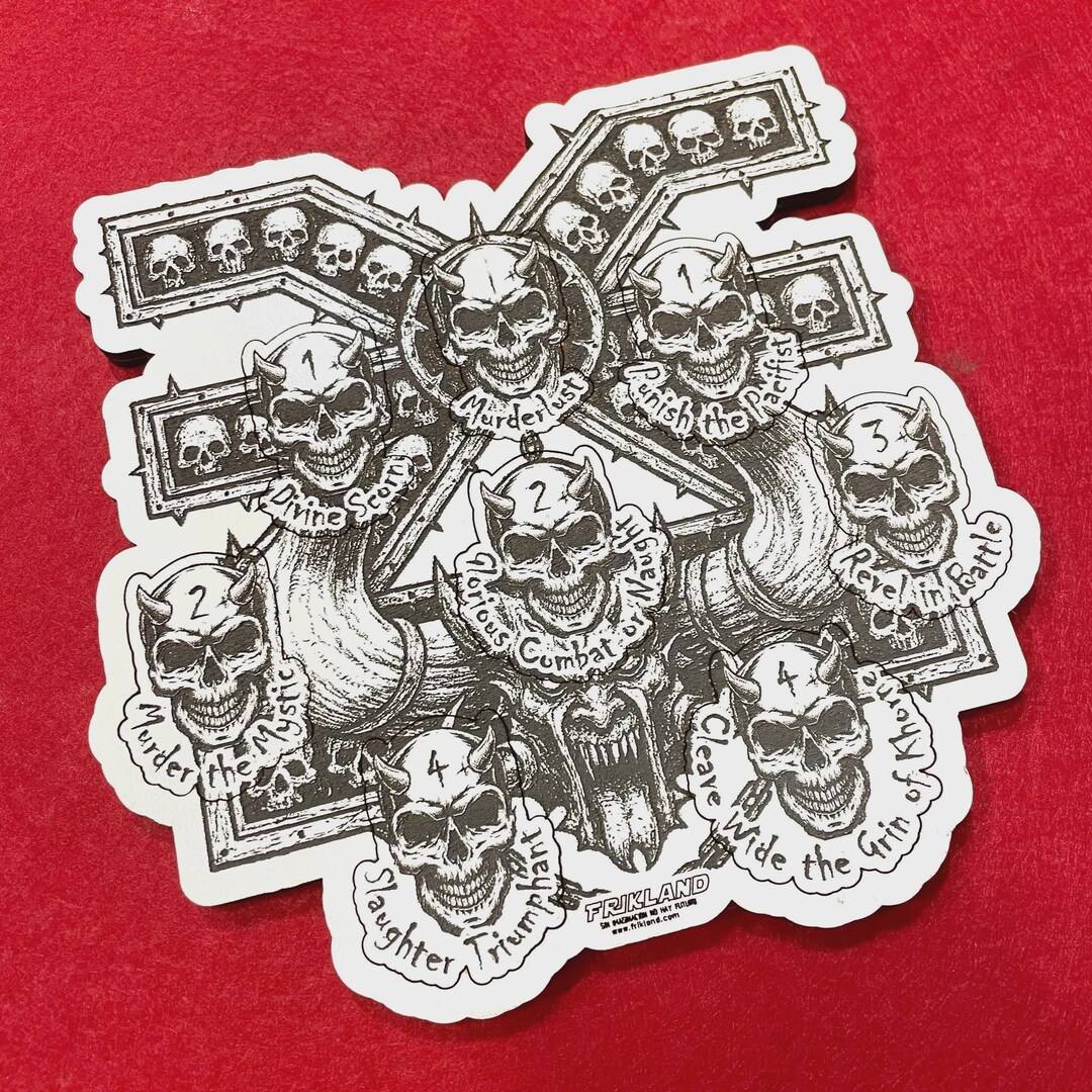 Blood Tithe Board of the Blood God - Etsy