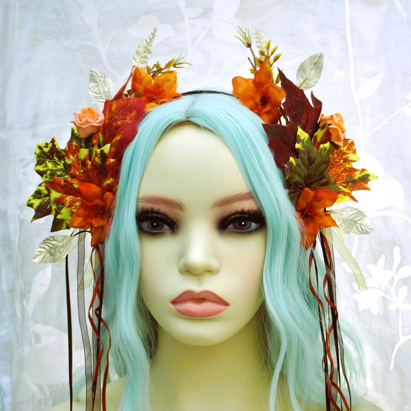 Autumn Flower Crown - Etsy