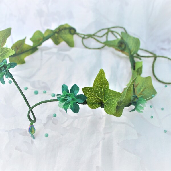 Green Leaf Crown - Etsy