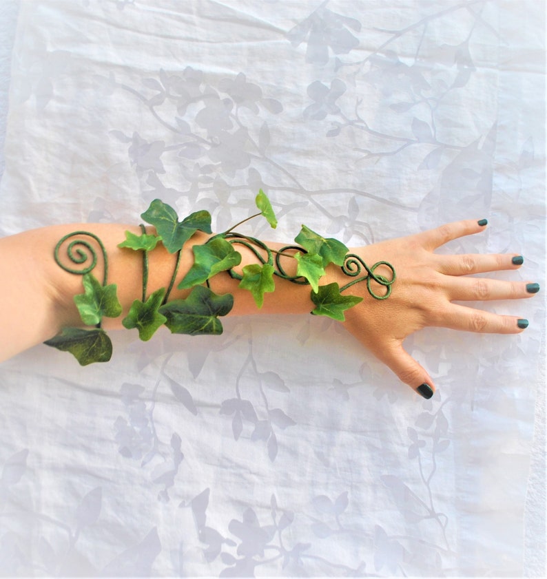 Long Ivy Arm Cuff Wrap Woodland Fairy Mother Nature Poison Ivy - Etsy