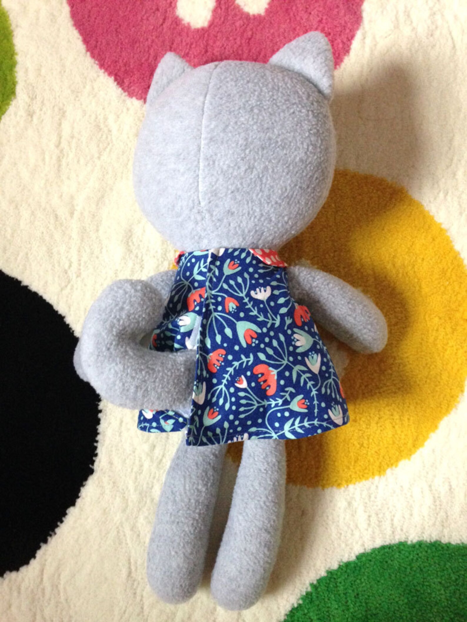 Kitty Kitten Cat Rag Doll Sewing Pattern, Soft Toy Plushie Pattern, PDF ...