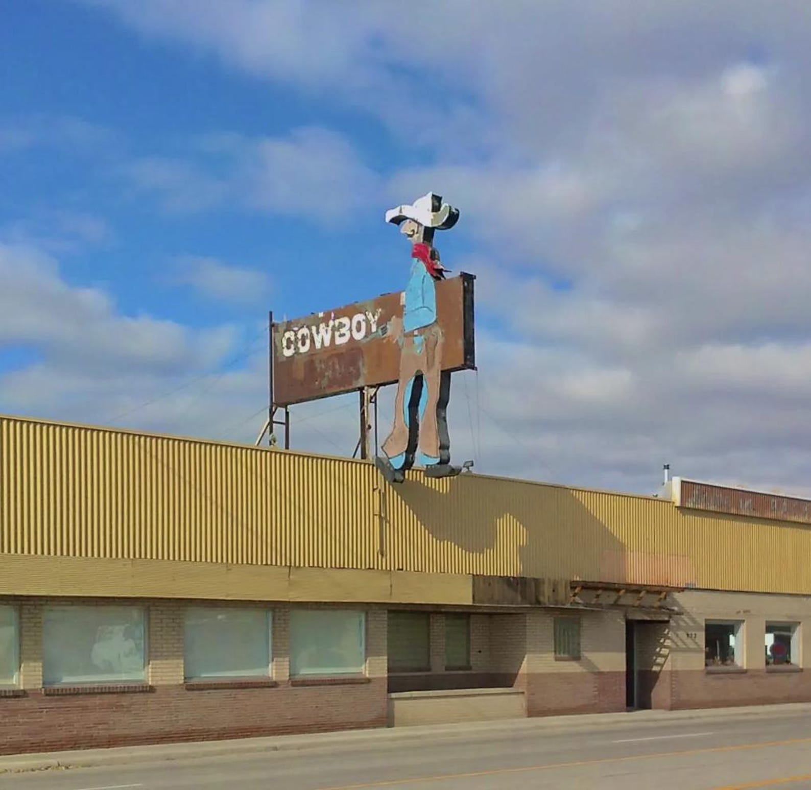 Cowboy Bar / Cheyenne Wyoming / Vintage Neon Sign / Western Travel ...