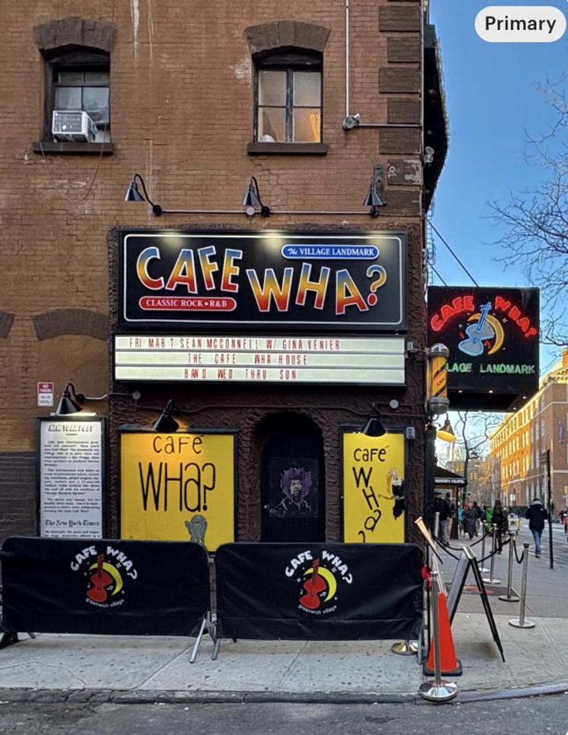 Vintage Cafe Wha / NYC Photo / Urban Art Print / Macdougal Street ...