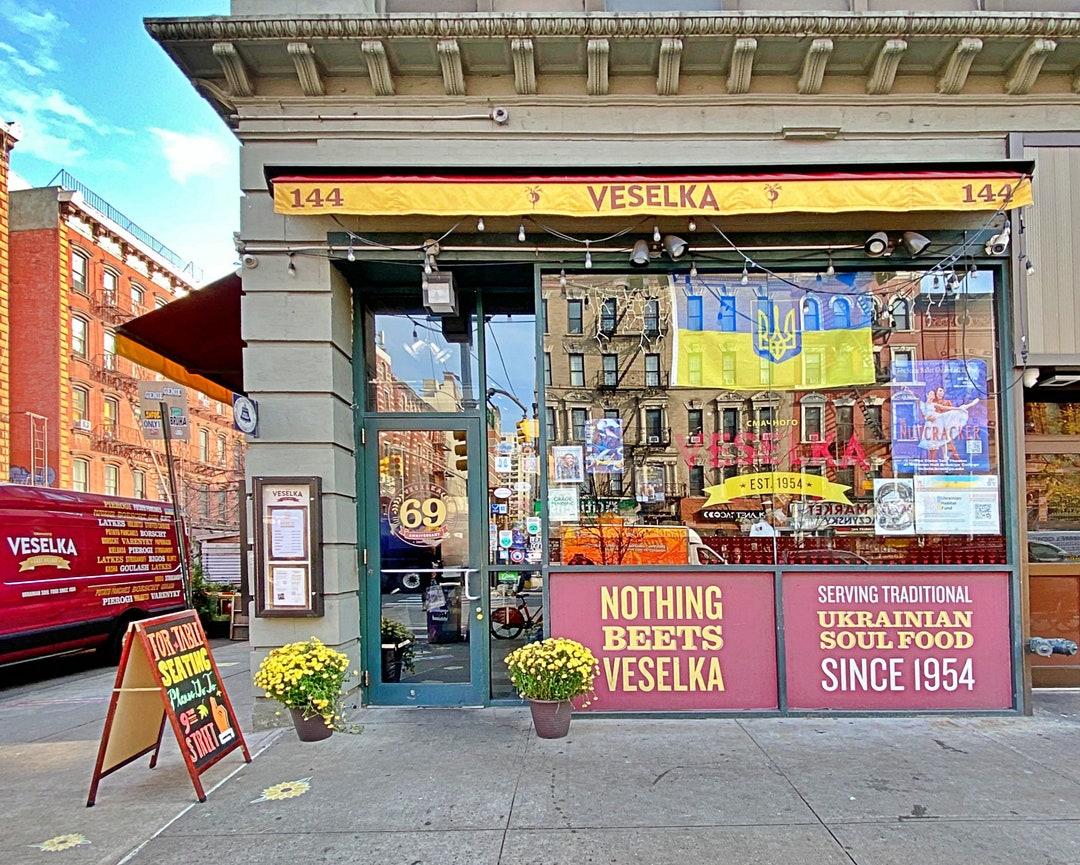 Veselka Restaurant / Ukrainian Restaurant / New York City Photograph - Etsy