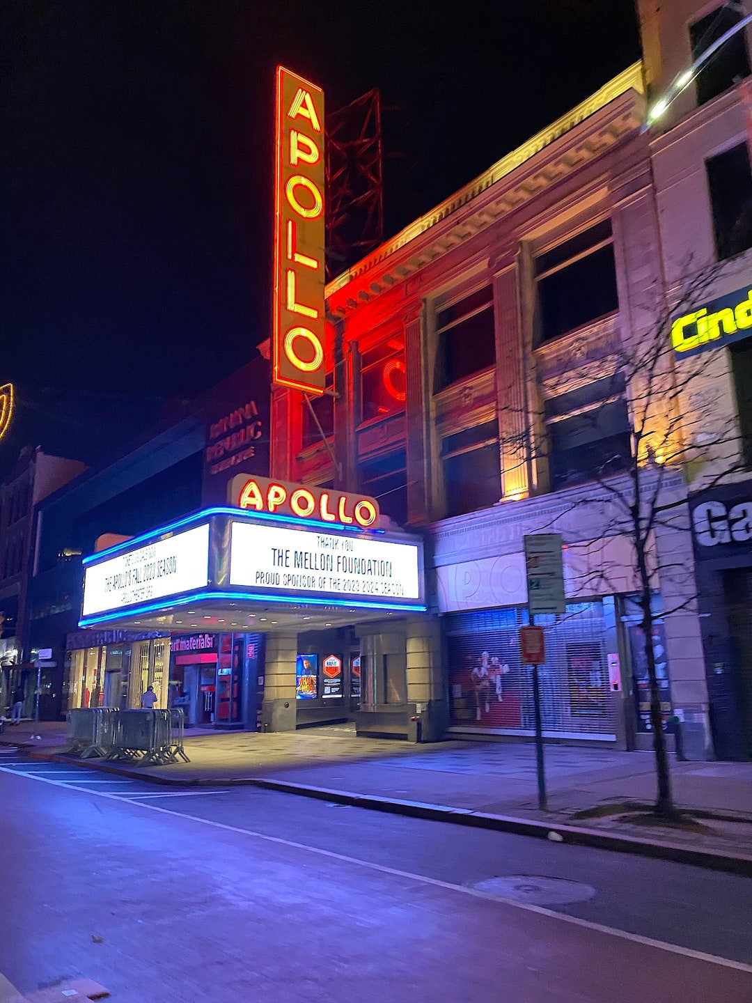 APOLLO THEATER / New York City / Landscape Photo / NYC Photo - Etsy