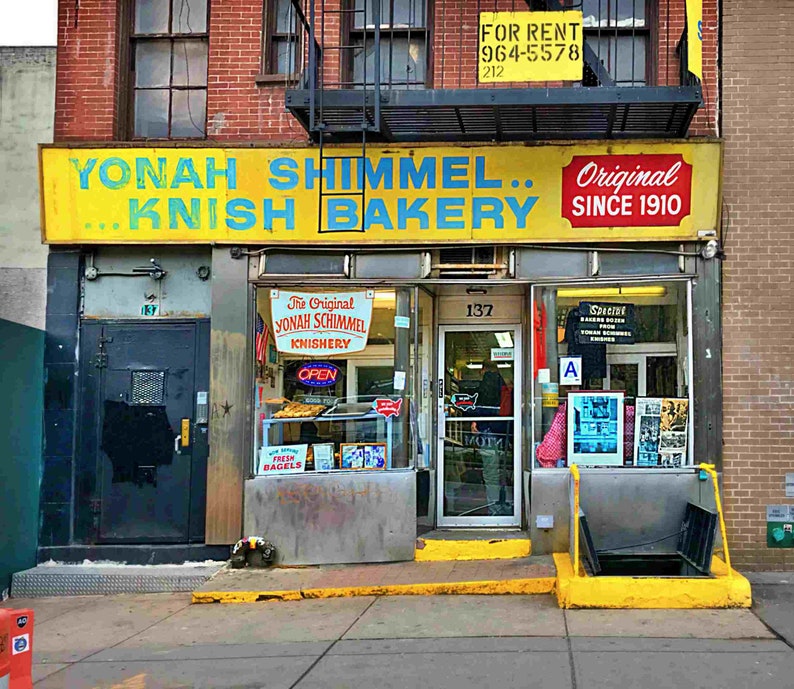 Yonah Shimmel Knish Bakery Photograph - Lower East Side NYC - Etsy