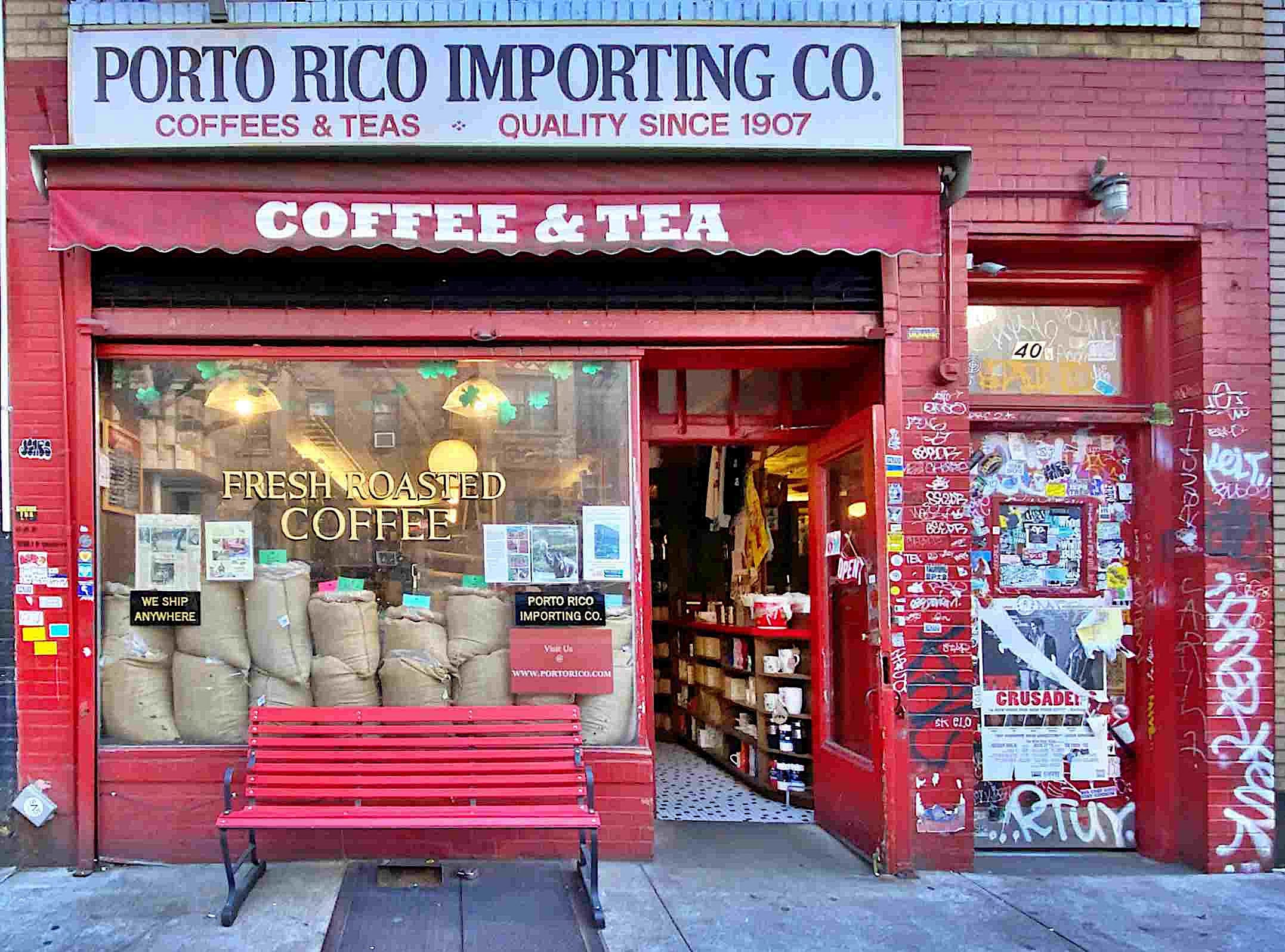 Porto Rico Importing Co. Since 1907. Best Coffee Located in the East Village Manhattan. New York City Photograph Etsy