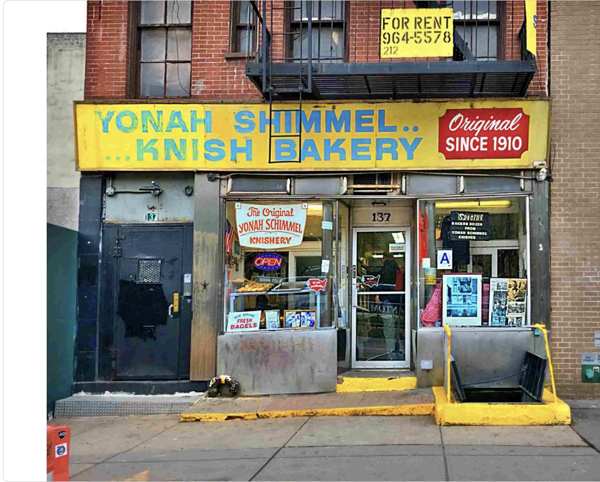 Yonah Shimmel Knish Bakery Photograph - Lower East Side NYC - Etsy