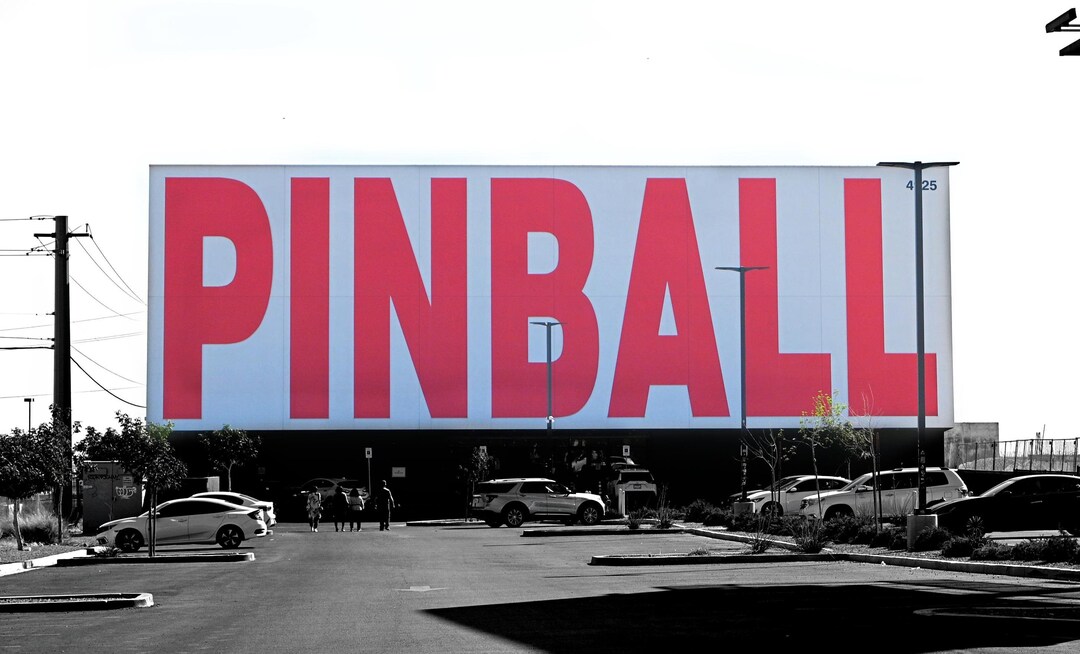 Las Vegas Pinball Sign: Vegas Strip Neon Art - Etsy