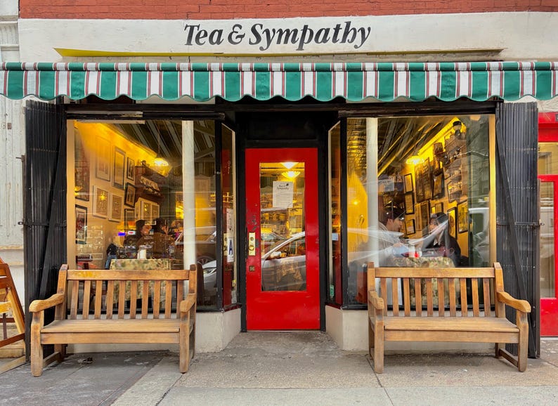 Tea & Sympathy / Tea House for 35 Years / West Village NYC / Storefront ...