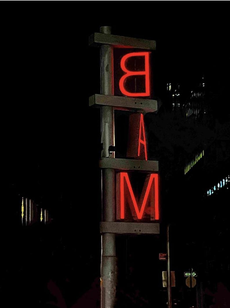 BAM Brooklyn Academy of Music Photograph: NYC Performing Arts Center - Etsy