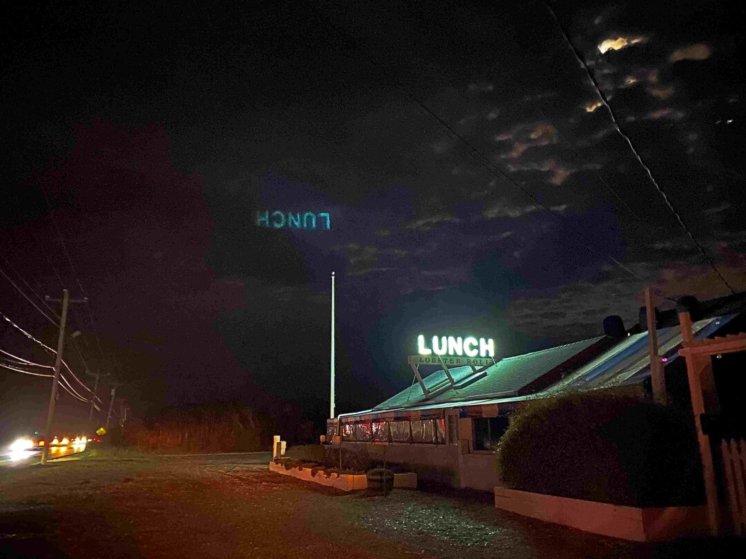 Neon LUNCH Sign / Amagansett NY / the Hamptons favorite Places ...