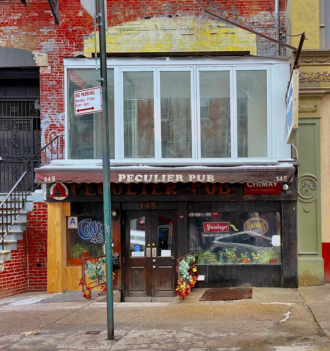 Peculier Pub / 30+ Year Old Bar on Bleecker Street in Greenwich Village ...