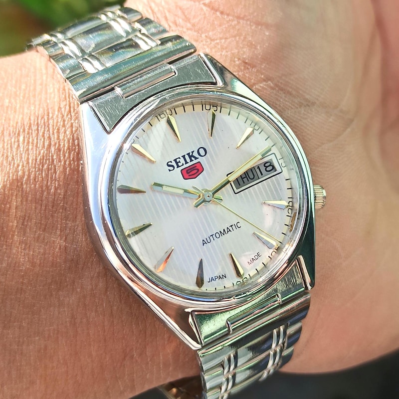 Stripes Dial Watch - Etsy