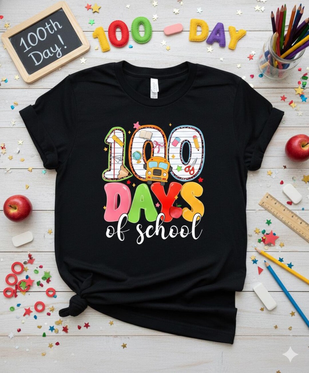 100th Day of School Teacher Kid Funny 100 Days Math Numbers Digital Png ...