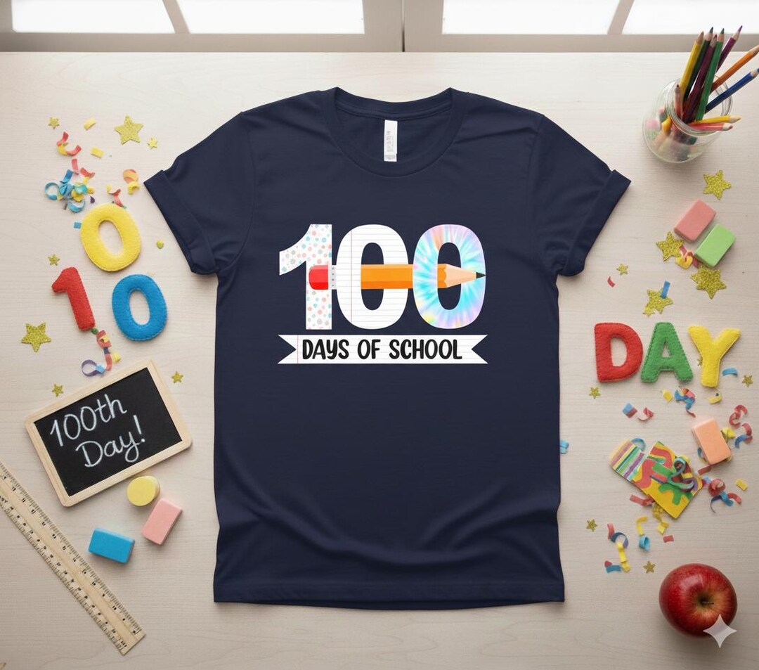 100th Day of School Teacher Kid Funny 100 Days Math Numbers Digital Png ...