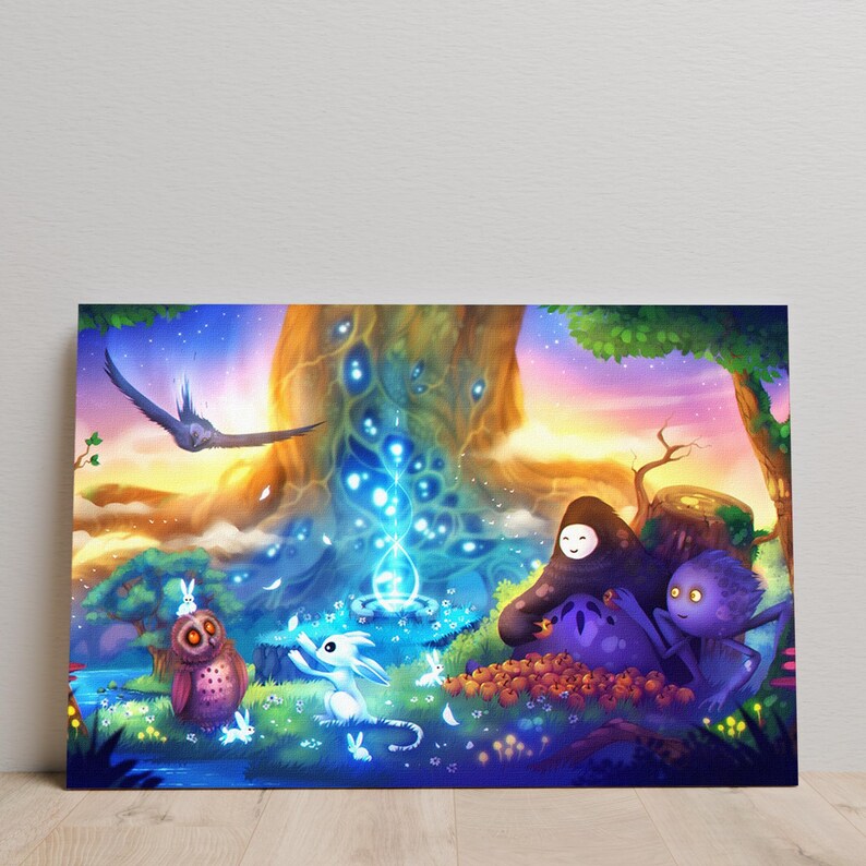Ori and the Will of the Wisps Poster, Naru Wall Art, Game Print Gift - Etsy