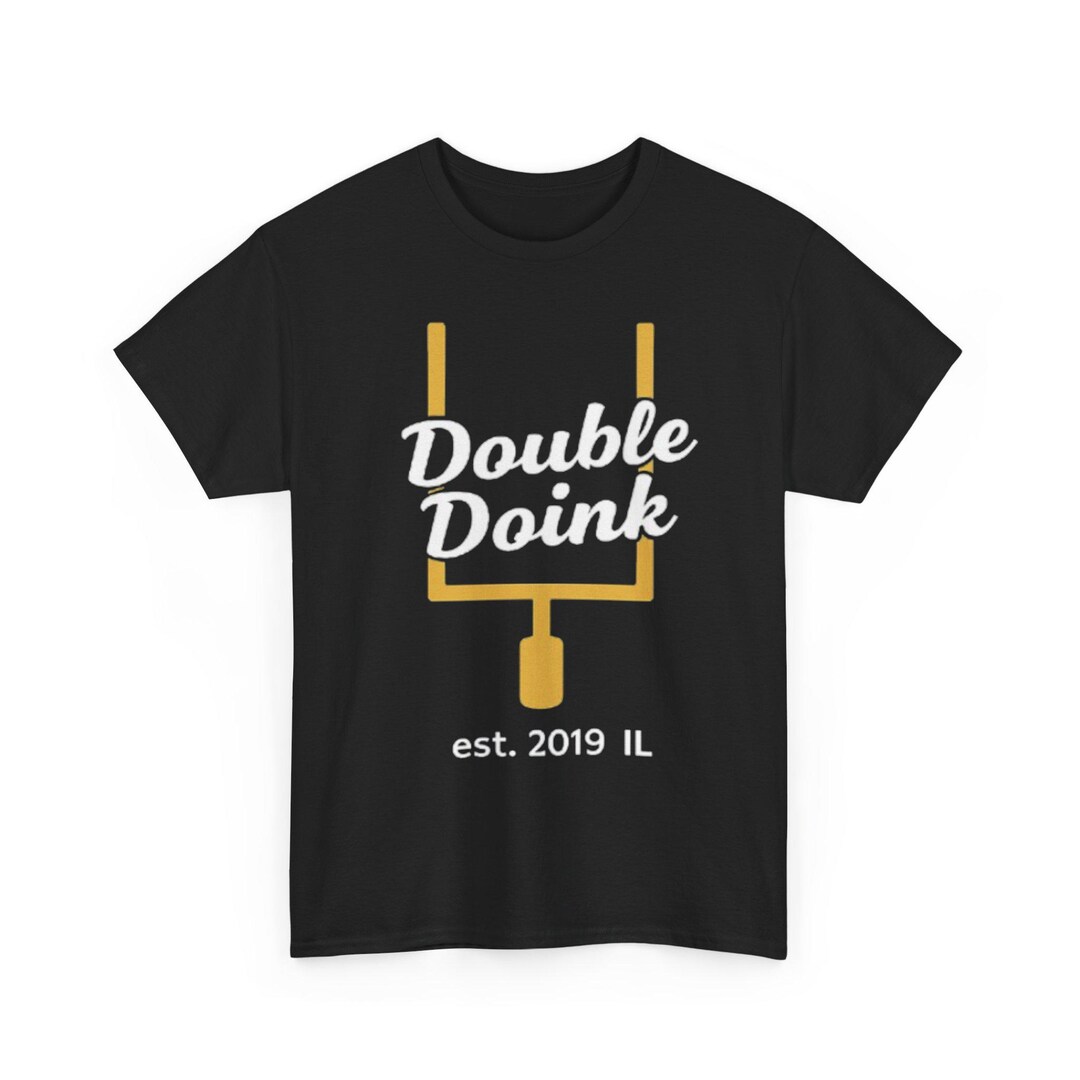 Double Doink Football Shirt Funny American Football Tee Retro Goalpost ...