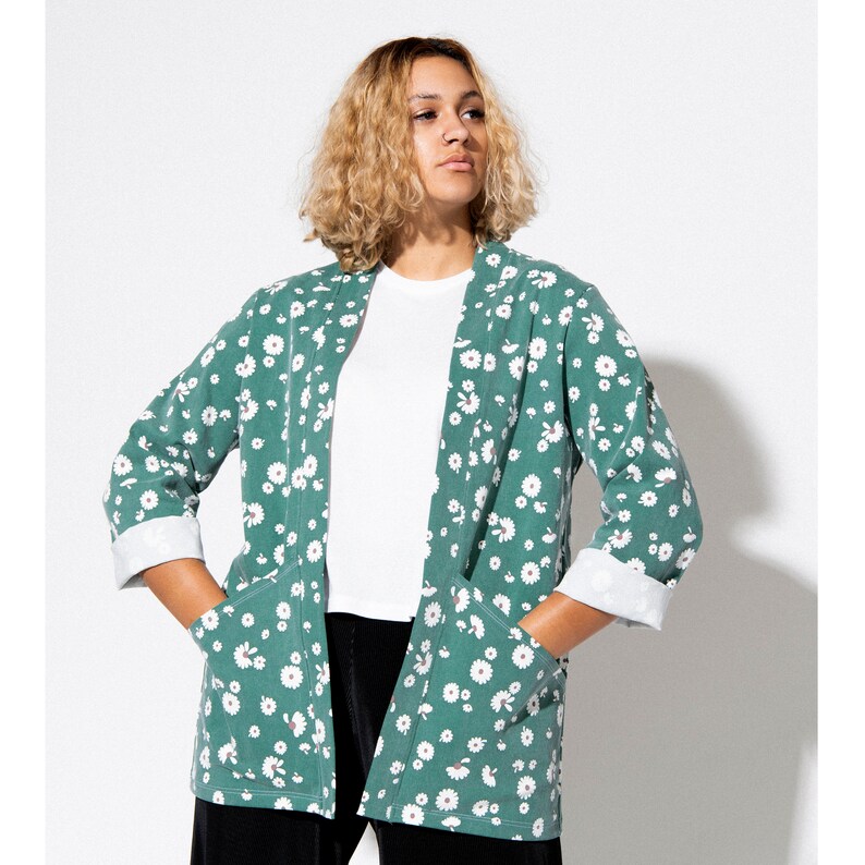 Daisy Jacket Green - Etsy