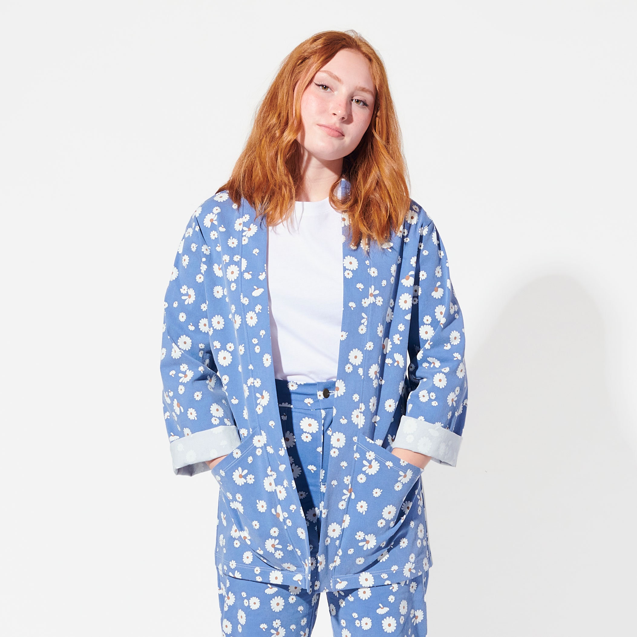 Daisy Jacket Blue - Etsy