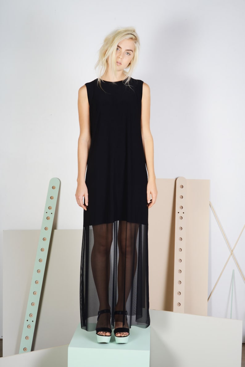 Obsidian Tank Dress | Etsy