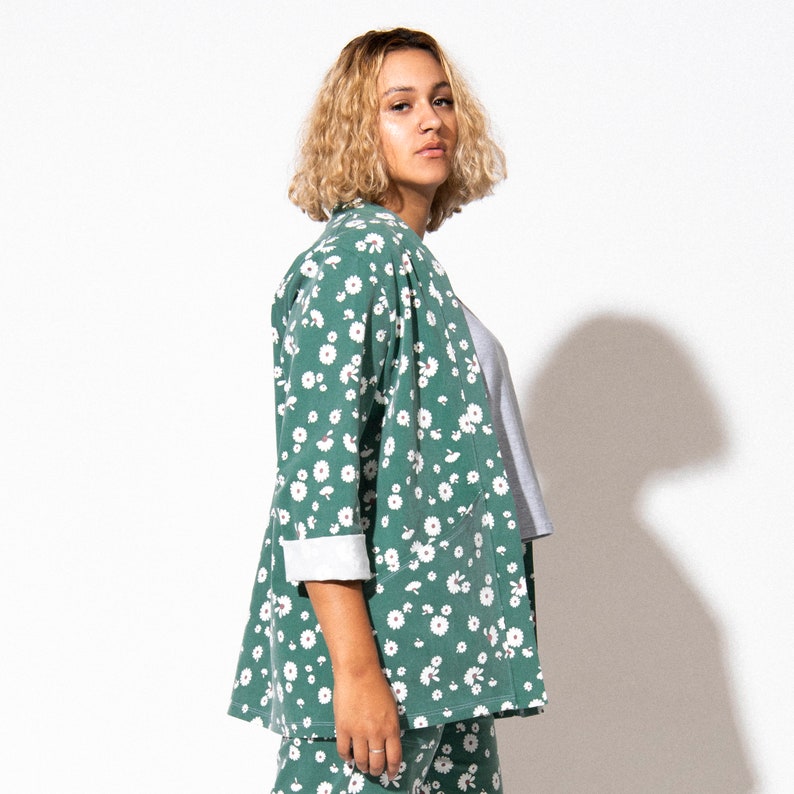 Daisy Jacket Green - Etsy