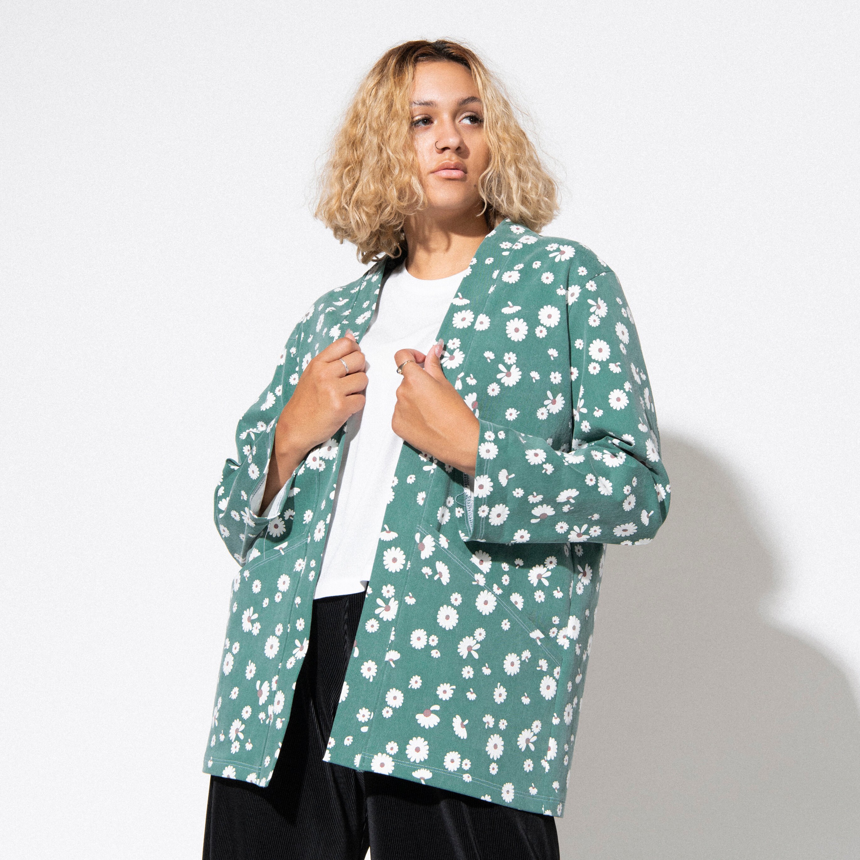 Daisy Jacket Green - Etsy