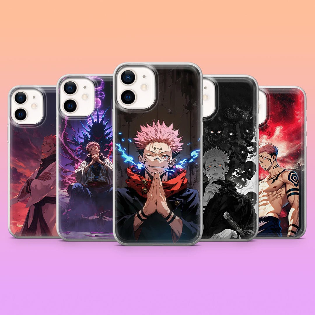 Ryomen Sukuna Phone Case Anime Jujutsu Kaisen Cover for iPhone 17 Pro ...