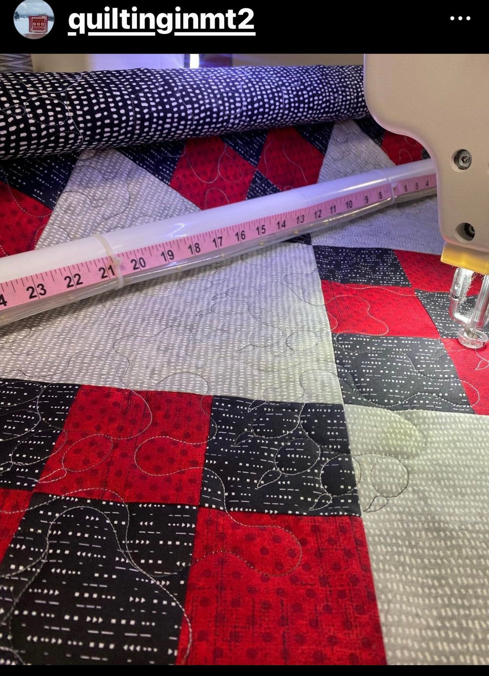 Beth Dutton Quilt From Yellowstone Tv Series Homemade, Red & Black - Etsy