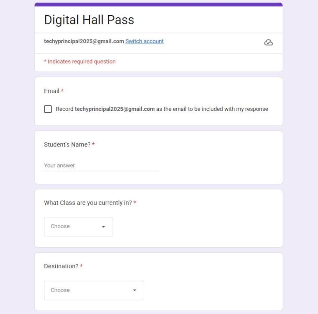 School-wide Digital Hall Pass System - Etsy