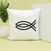 Christian Fish Embroidery Design, Jesus Faith Machine Embroidery File ...