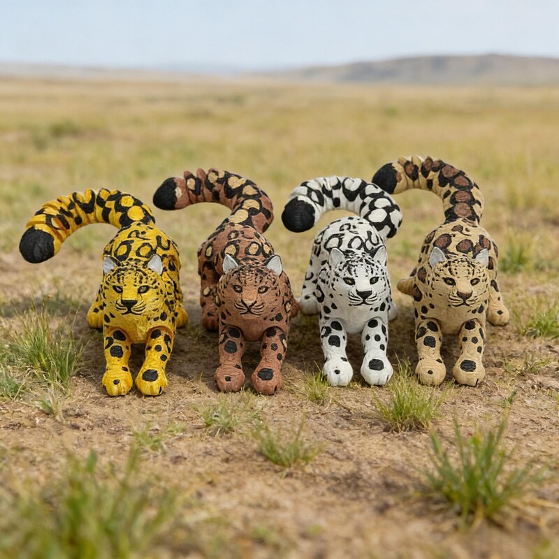 3d Printed Jaguar Toy - Etsy